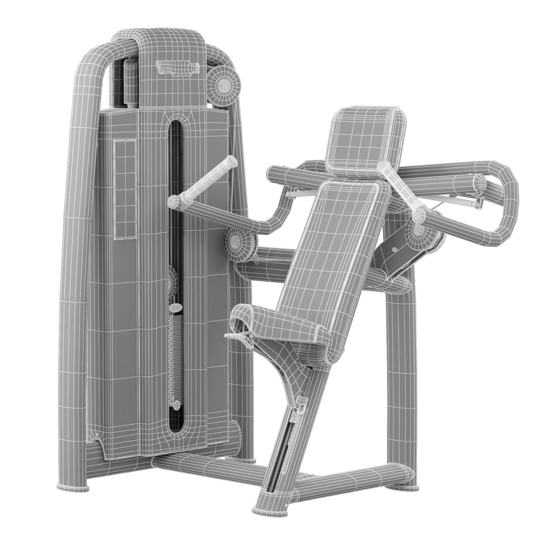 Technogym Selection 700 - Shoulder 3D Model for VRay, Corona | CGMood