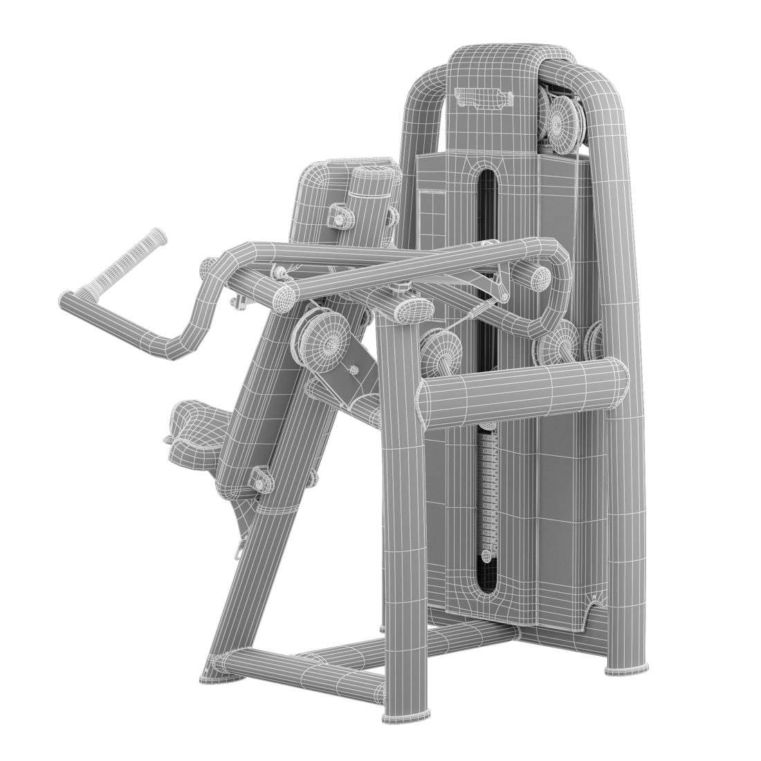 Technogym Selection 700 - Shoulder 3D Model for VRay, Corona | CGMood