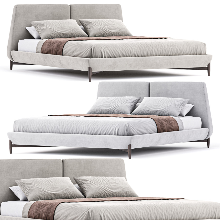 Bonsai Nt001 Bed 3D Model for Corona | CGMood