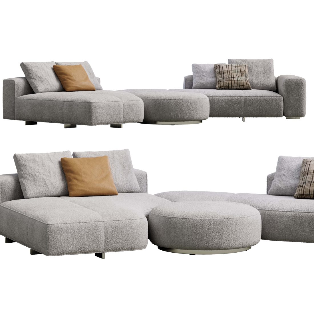 Yves Sofa - 3D Model for Corona