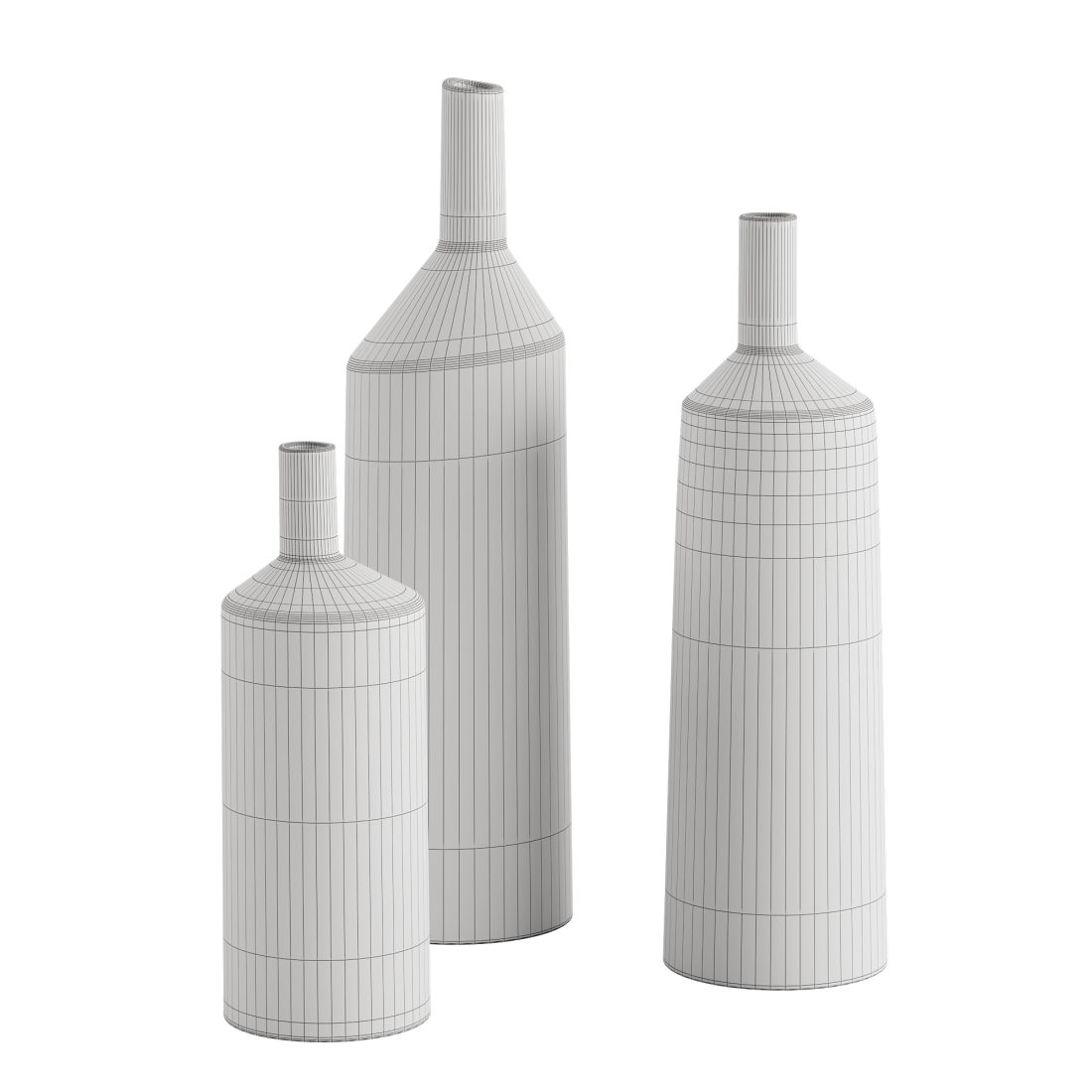 Ceramic Flower Vase 3D Model for Corona | CGMood