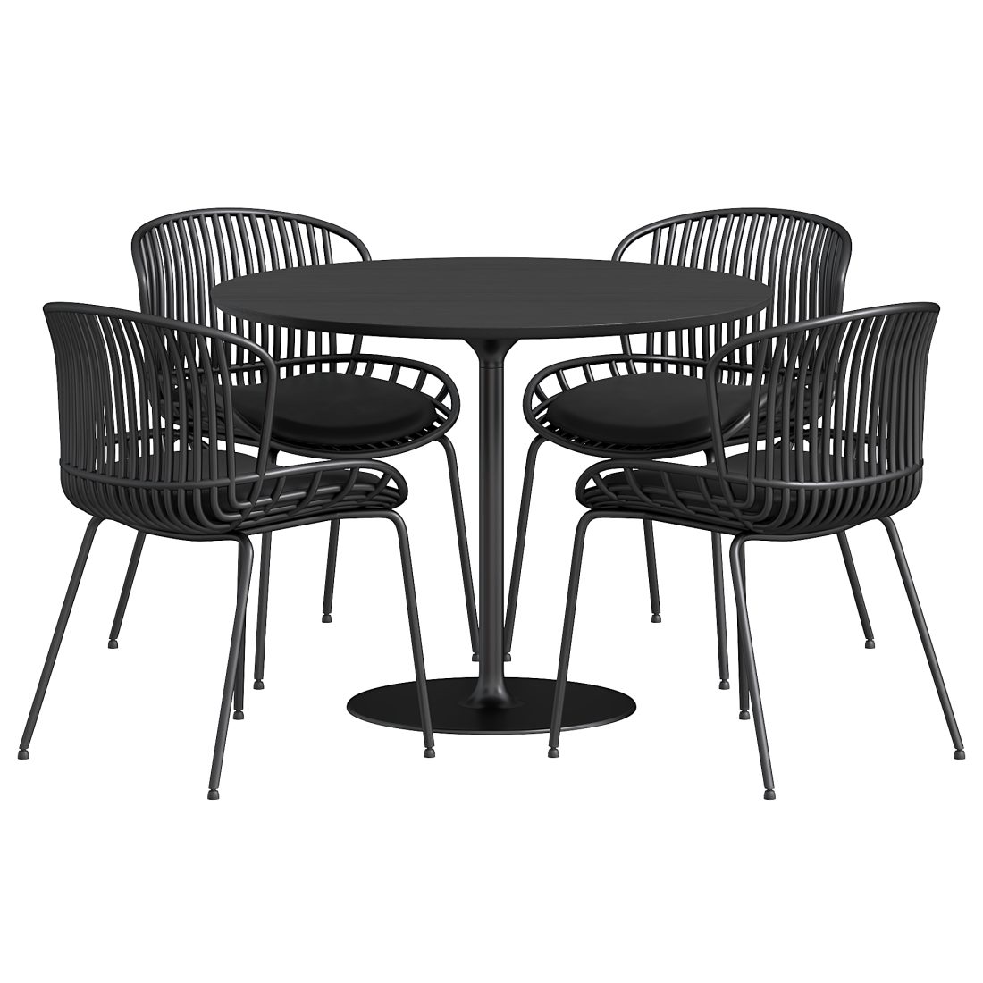 Table Dizzie And Chair Surpik Dining Set 3D Model for Corona | CGMood