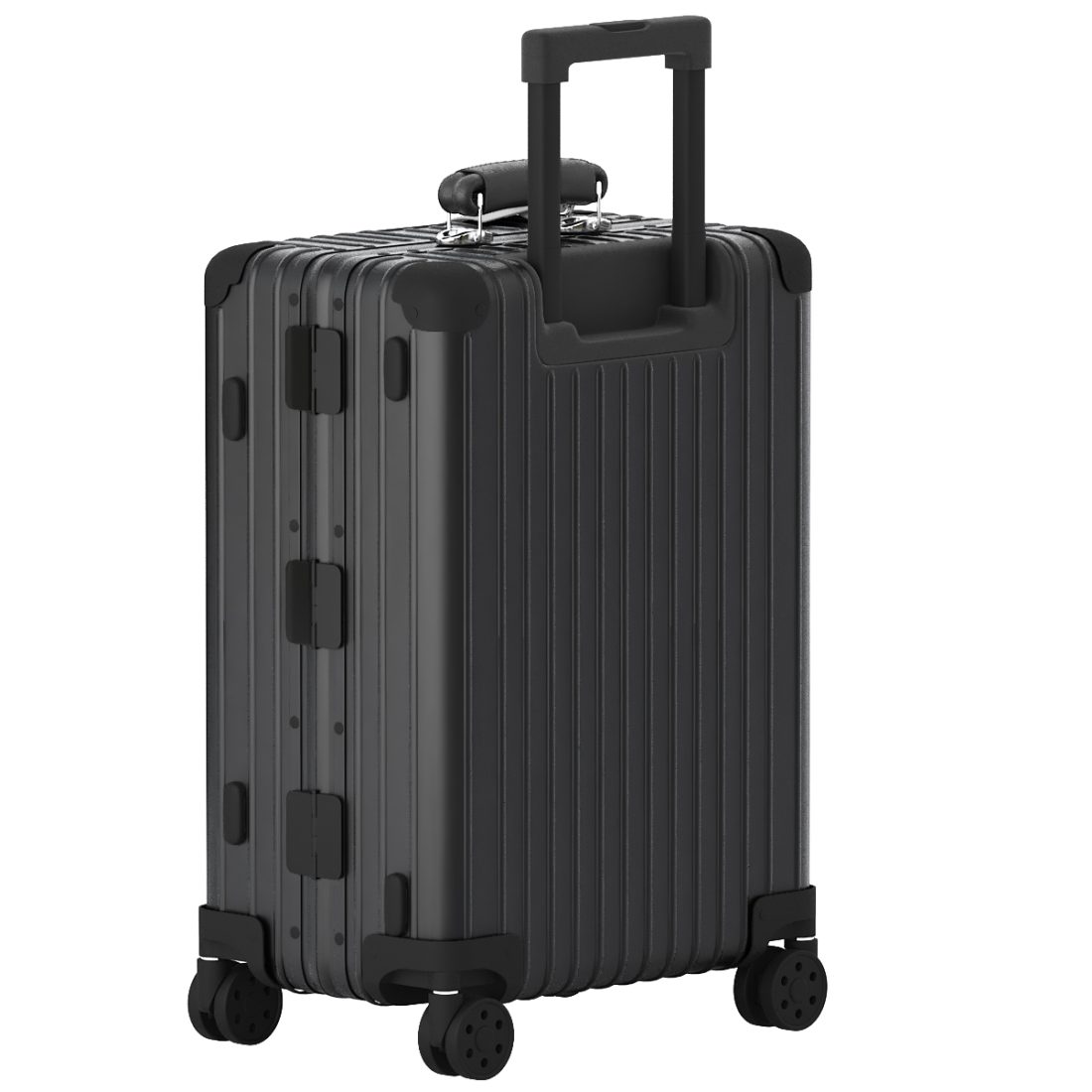 Suitcase Rimowa Classic Cabin In Black - 3D Model for VRay, Corona