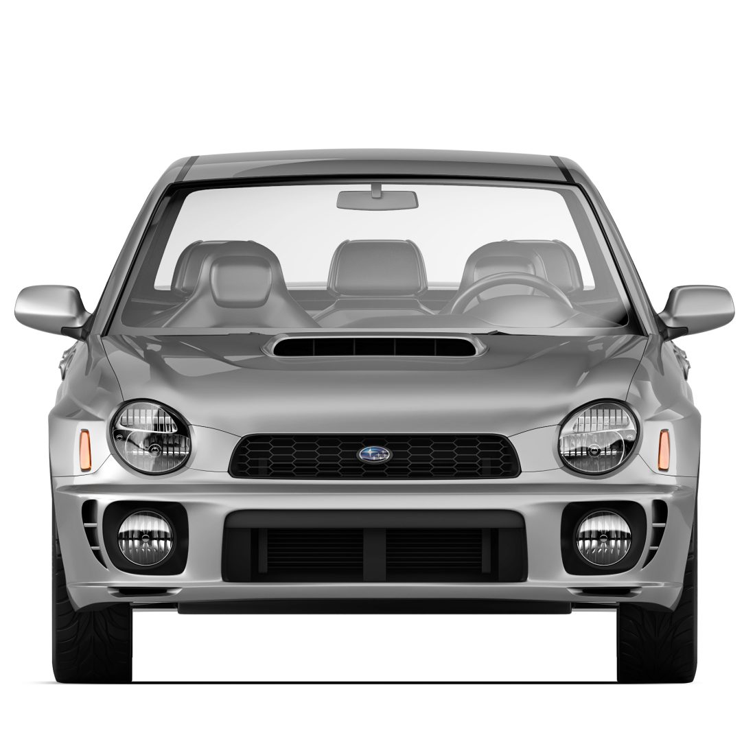 Subaru Impreza WRX 2001 3D Model for VRay | CGMood