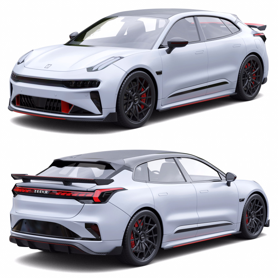 Zeekr 001 Fr - 3D Model for