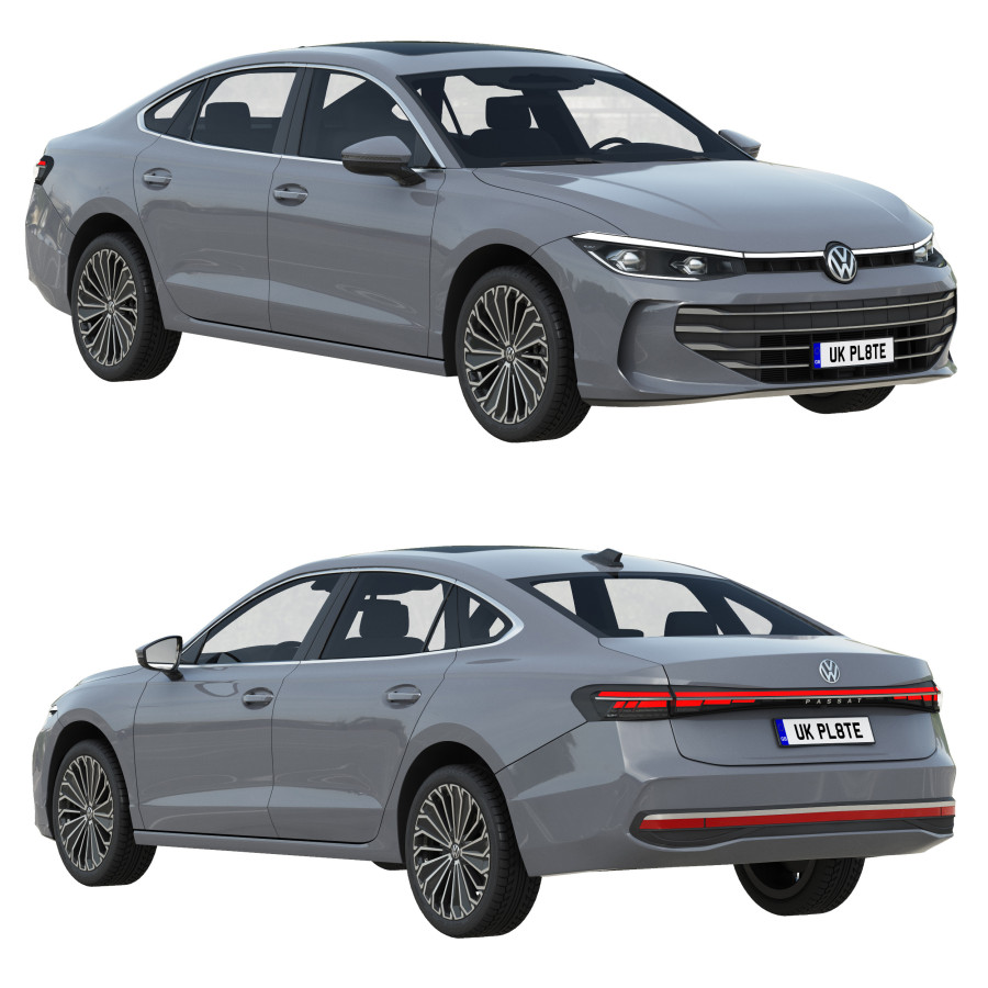 Volkswagen Passat Pro 2025 - 3D Model for VRay