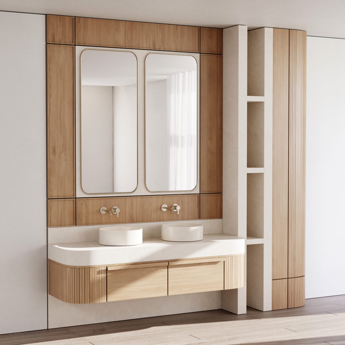 Bathroom Furniture By Fauset Bathroom 112 3D Model for VRay, Corona ...