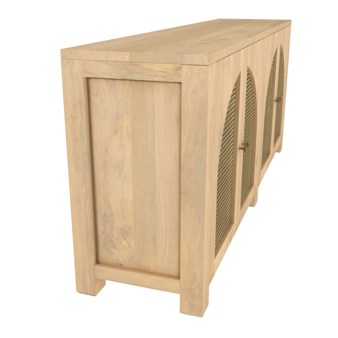 West Elm Cane Arches Sideboard - 3D Model for VRay