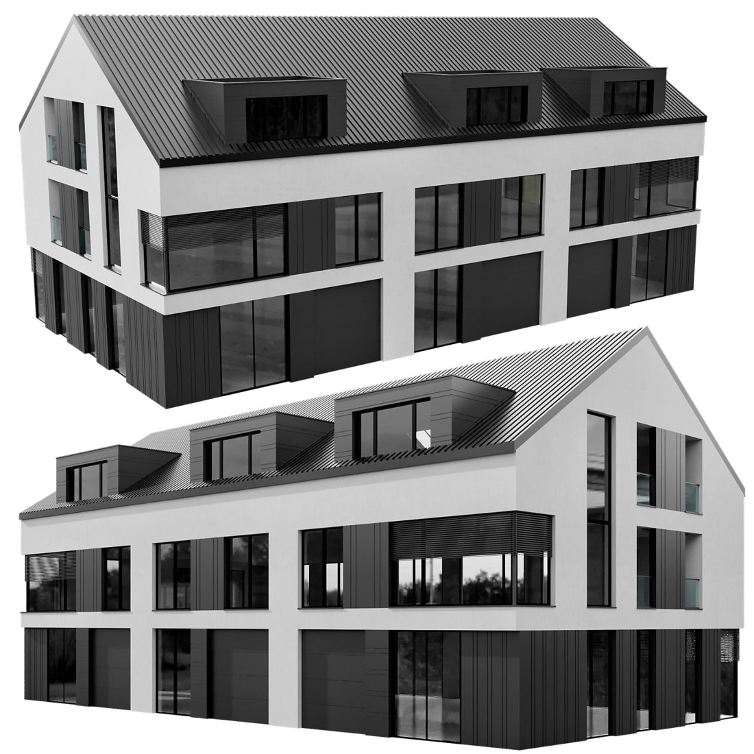 Modern House No29 3D Model for VRay, Corona | CGMood