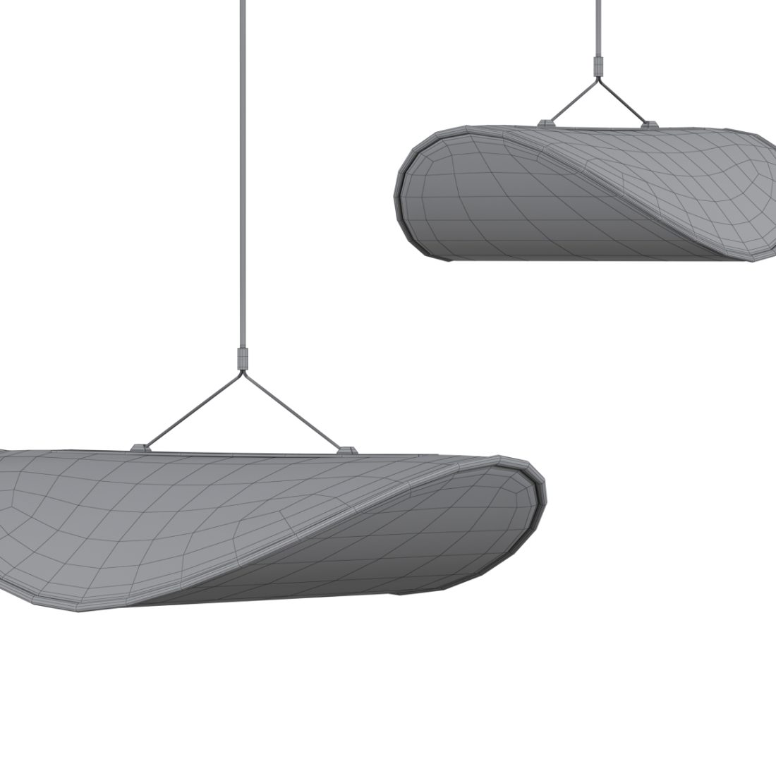 Nordic Vertigo Tense Pendant Light - 3D Model for VRay, Corona