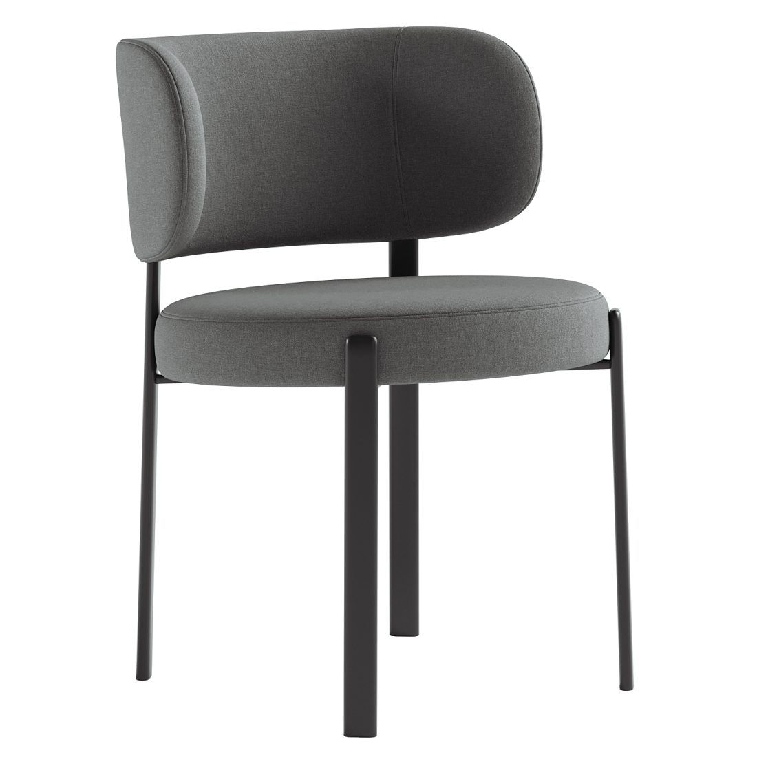 Pinto Dining Chair - 3D Model for VRay, Corona