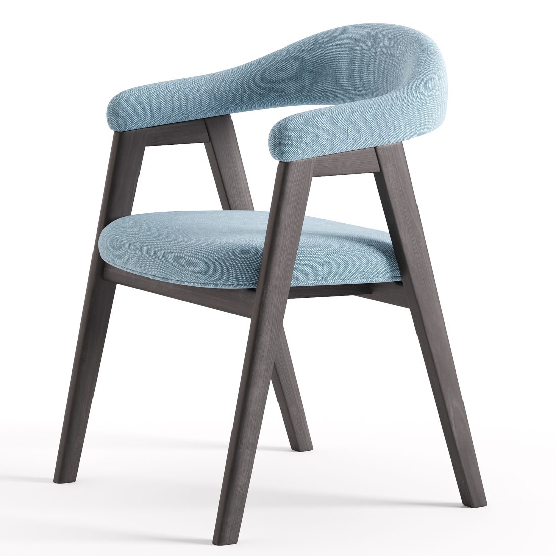 Nik Dining Chair - 3D Model for Corona
