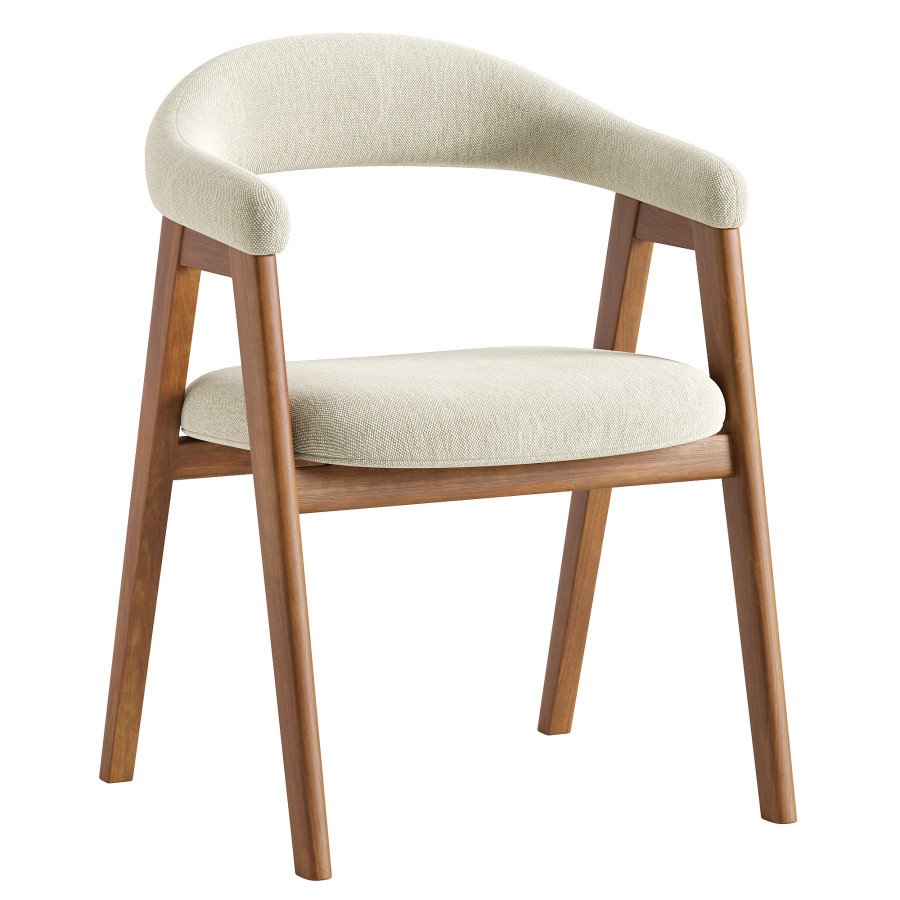 Nik Dining Chair - 3D Model for Corona