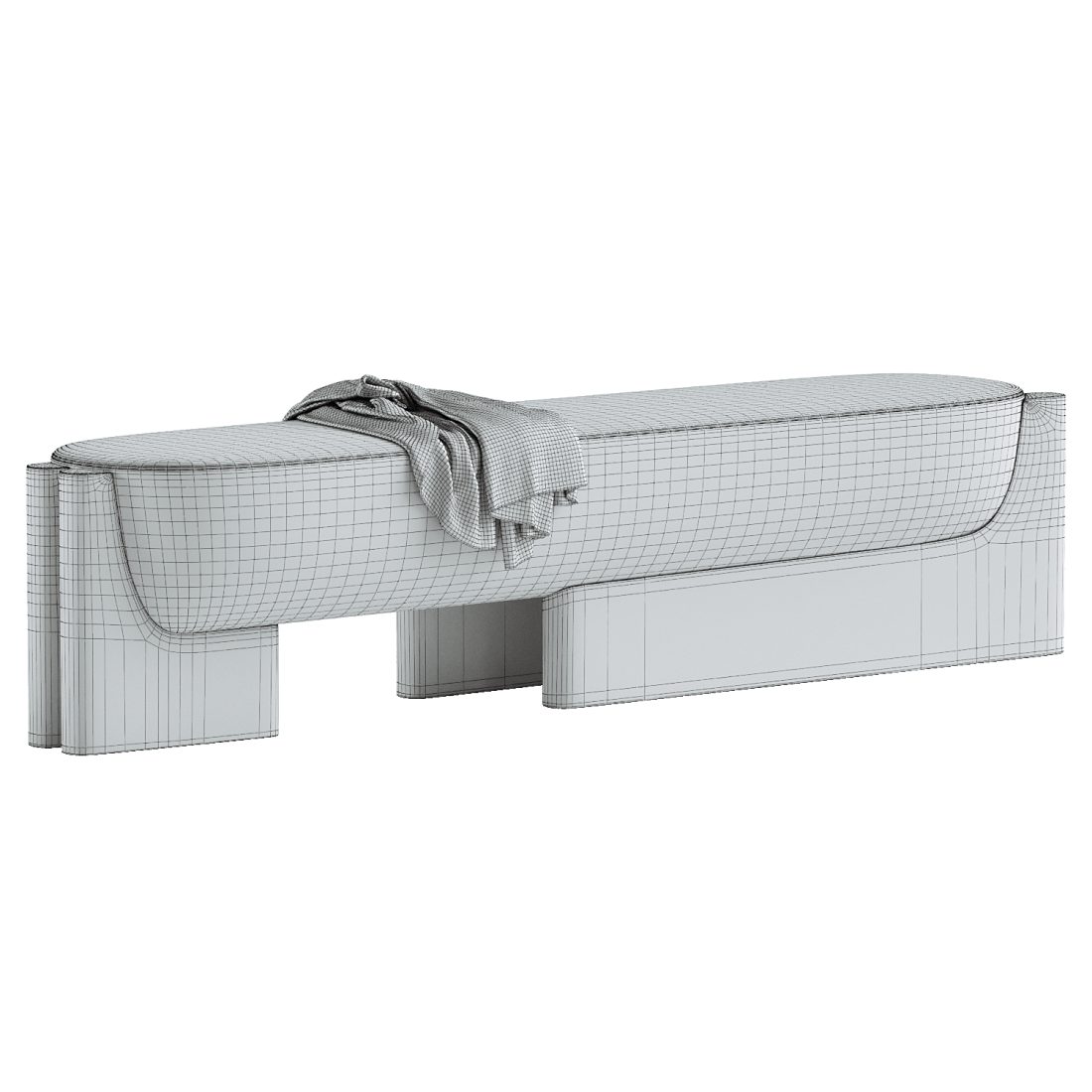 Toulouse Bench 3D Model for VRay, Corona | CGMood