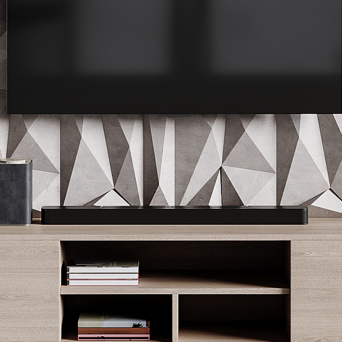 Modern Tv Wall 021 3D Model for Corona | CGMood