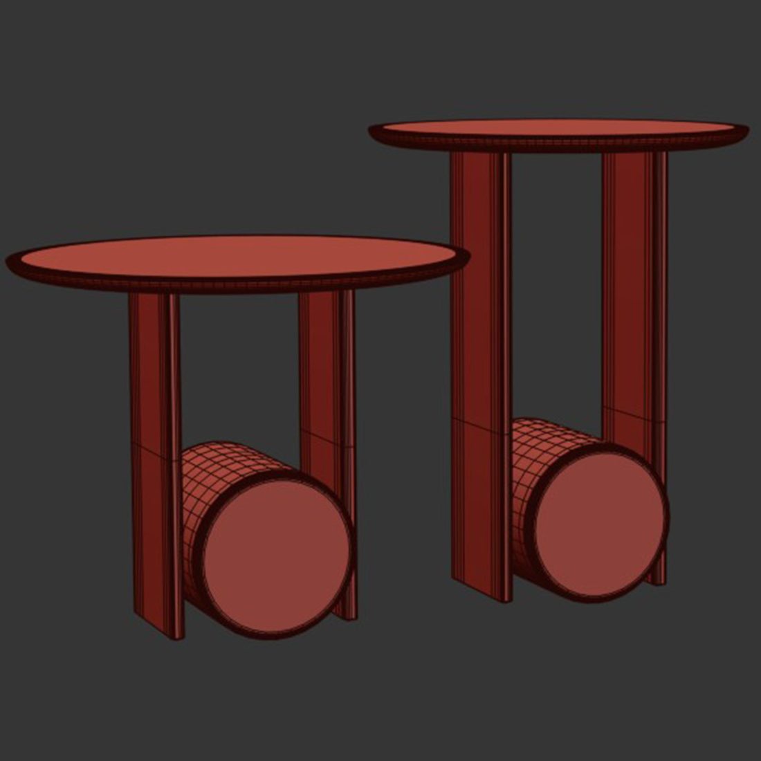 Element Coffee Table By Bonaldo - 3D Model for Corona