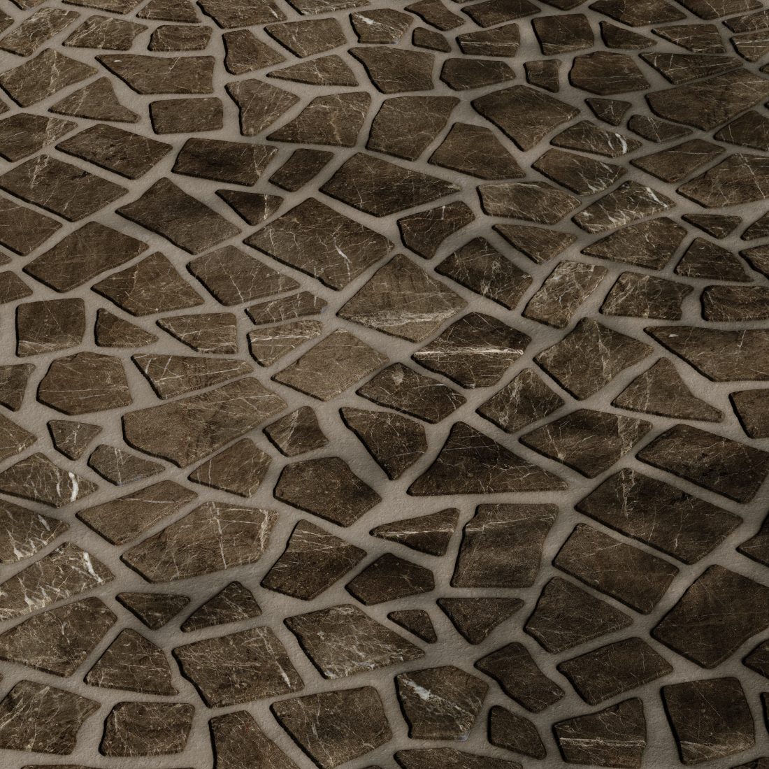 Stone Paving 11 (seamless) - 3D Model for VRay