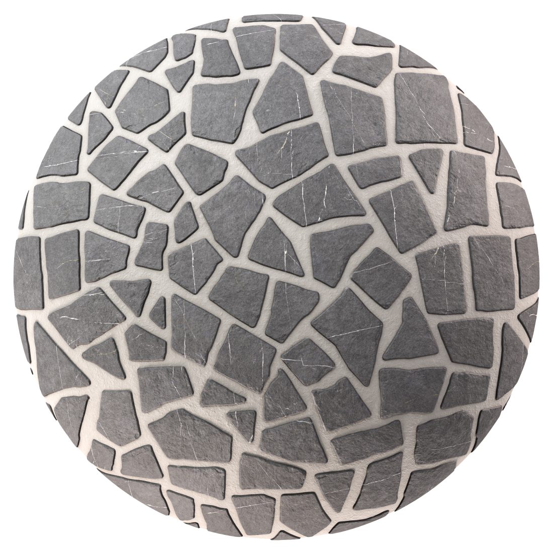 Stone Paving 11 (seamless) - 3D Model for VRay