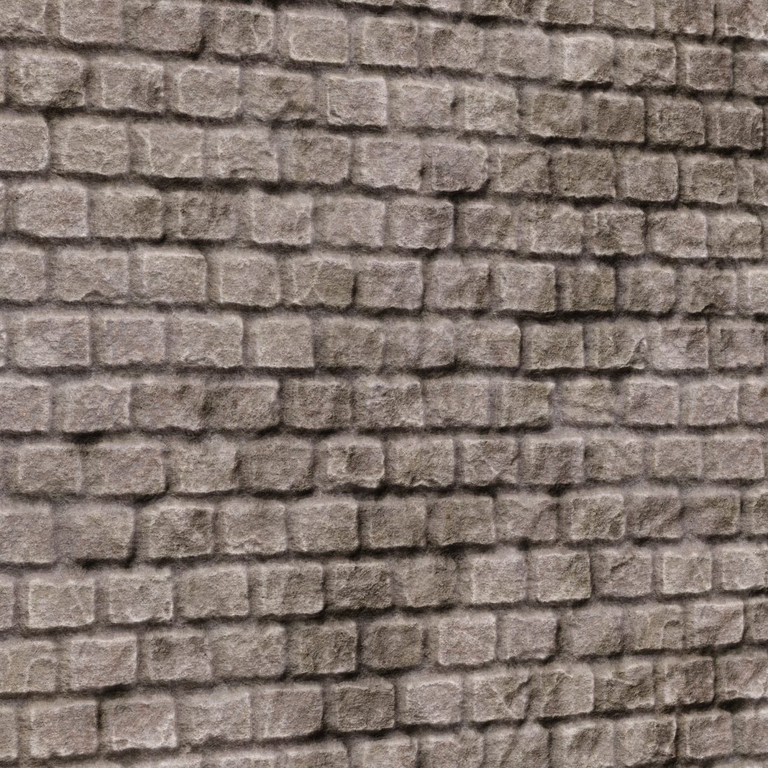 Brick Paint 03 (seamless) - 3D Model for VRay
