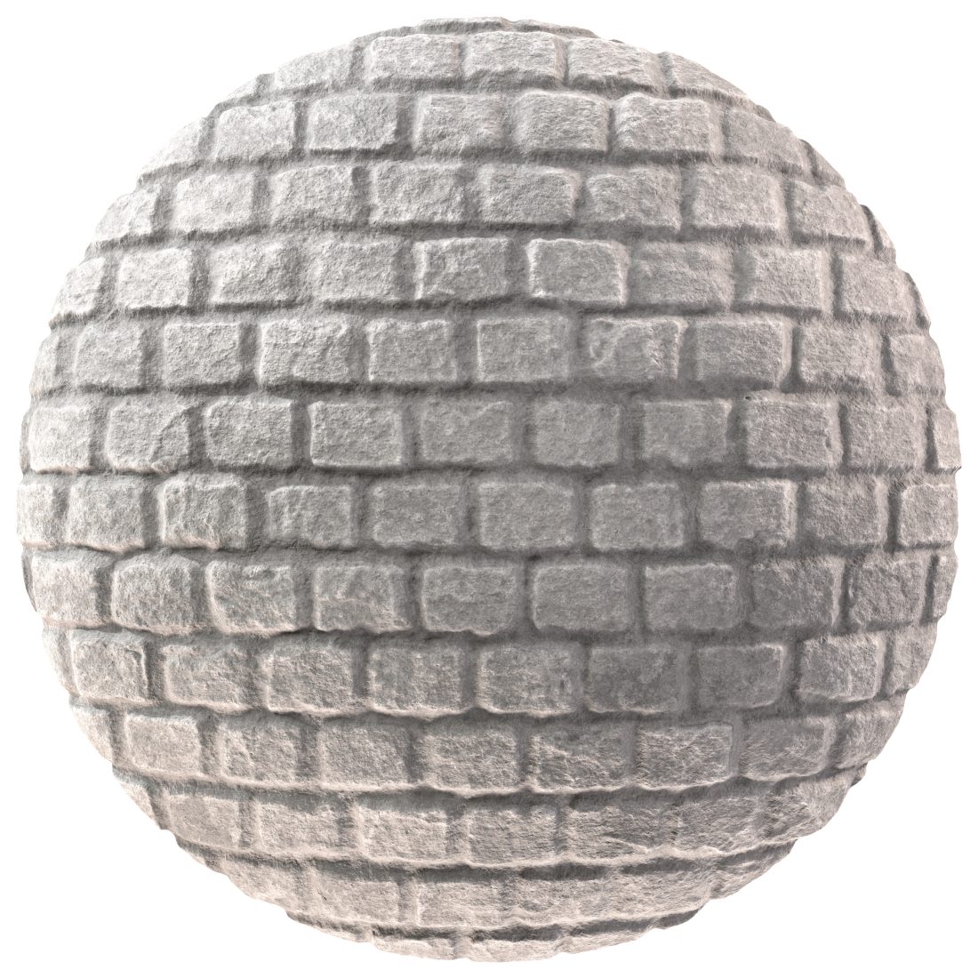 Brick Paint 03 (seamless) - 3D Model for VRay