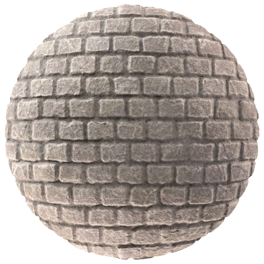 Brick Paint 03 (seamless) - 3D Model for VRay