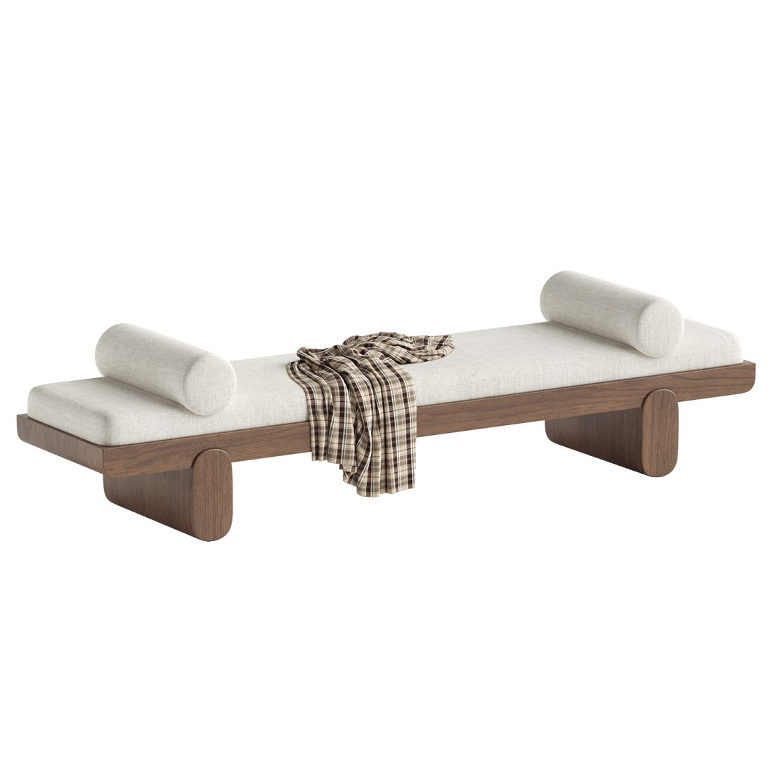 Awaya Bench - 3D Model for VRay, Corona