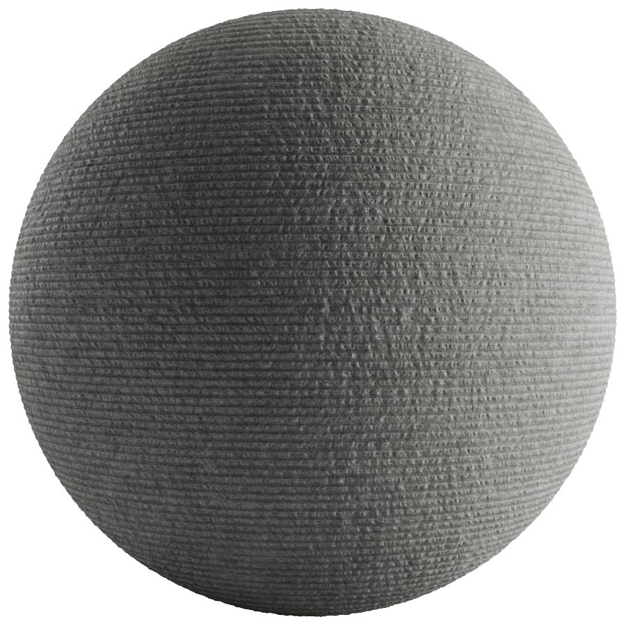 Ribbed Raw Concrete Pbr Material - 3D Model for Corona