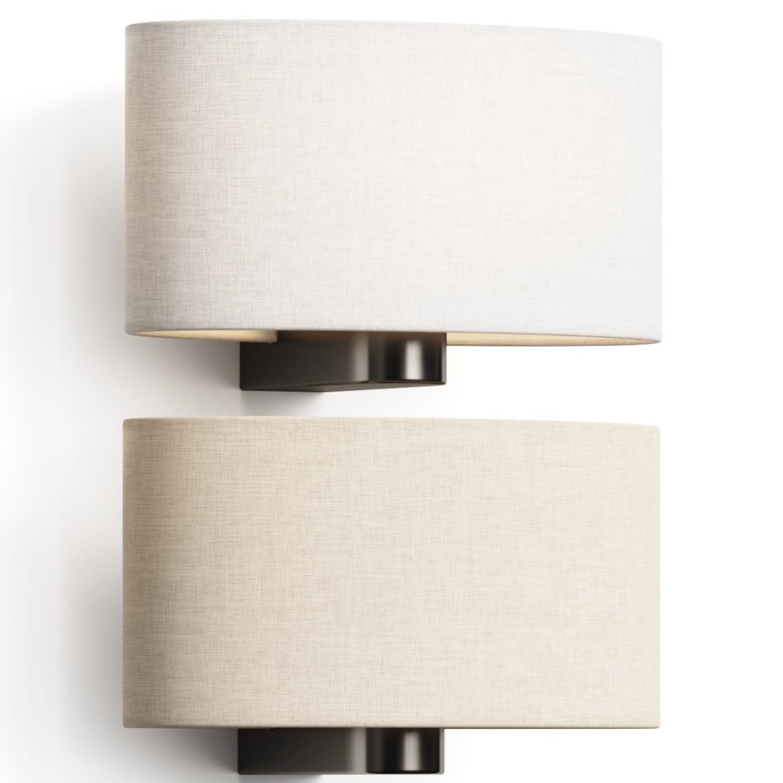 Astro Napoli Wall Lamp - 3D Model for VRay, Corona