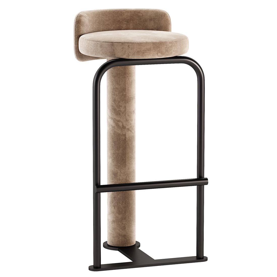 Fox Bar Stool - 3D Model for Corona