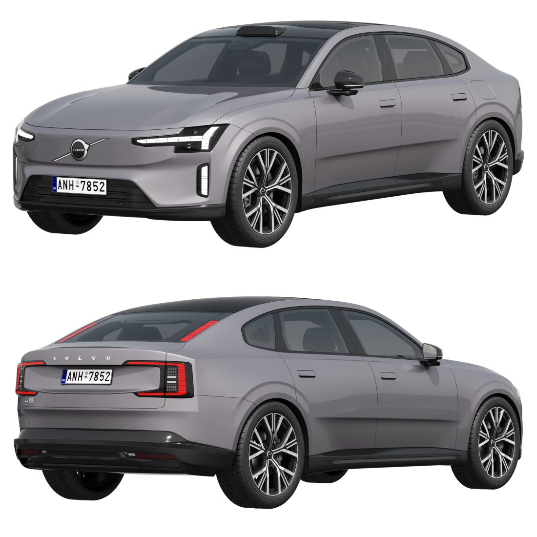 Volvo ES90 - 3D Model for Corona