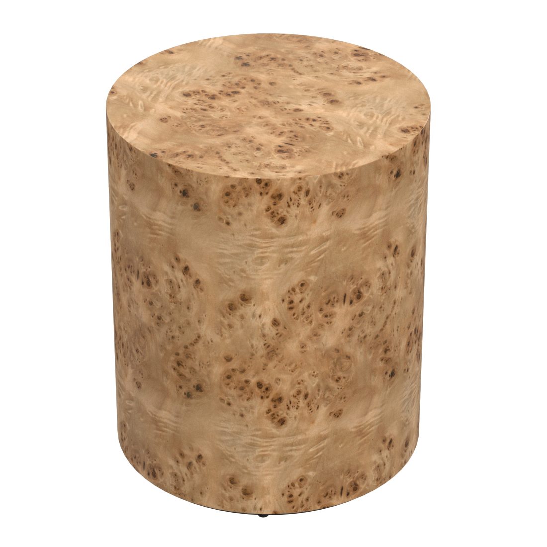 Caya Caramel Burl End Table - 3D Model for VRay, Corona