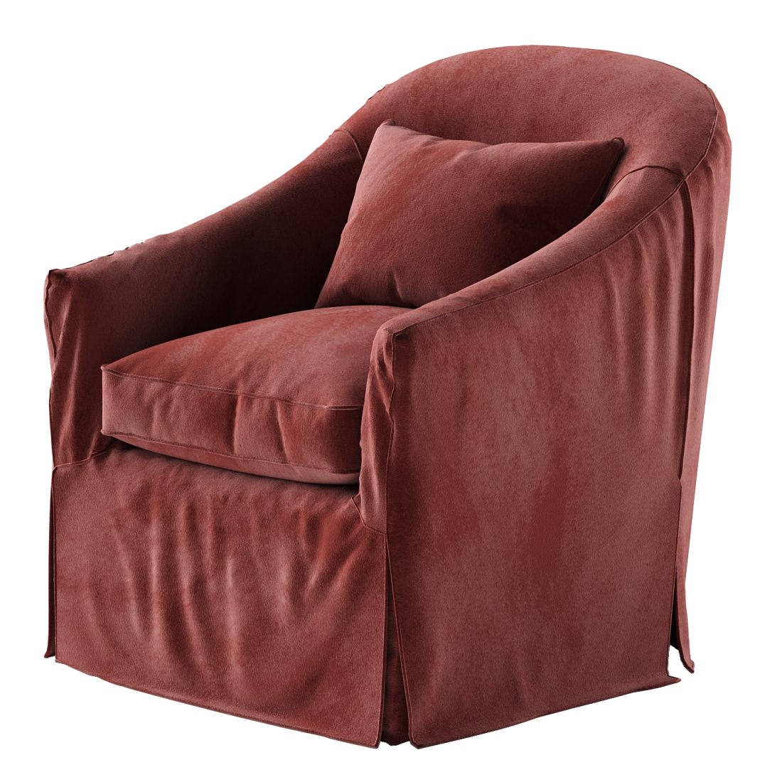 Becky Swivel Chair 3D Model for VRay, Corona | CGMood