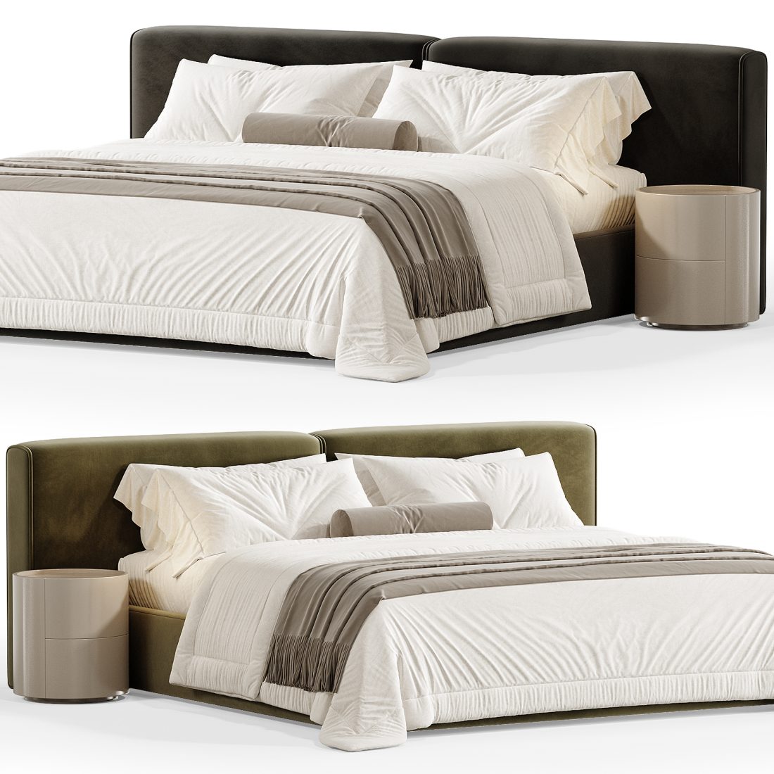 Dabl Bed 3D Model for VRay, Corona | CGMood