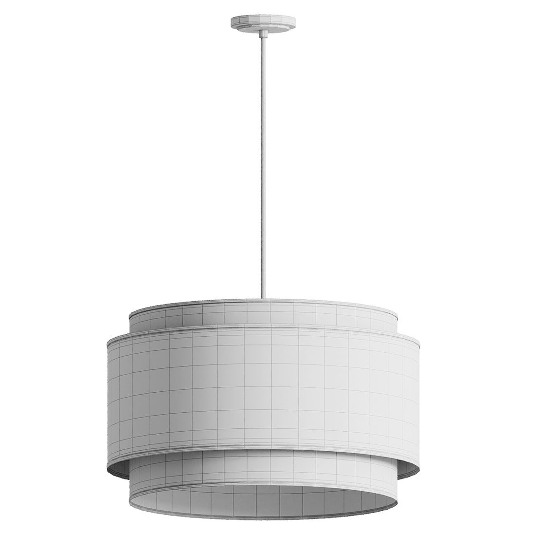 Donnellon Drum Chandelier 3D Model for Corona | CGMood