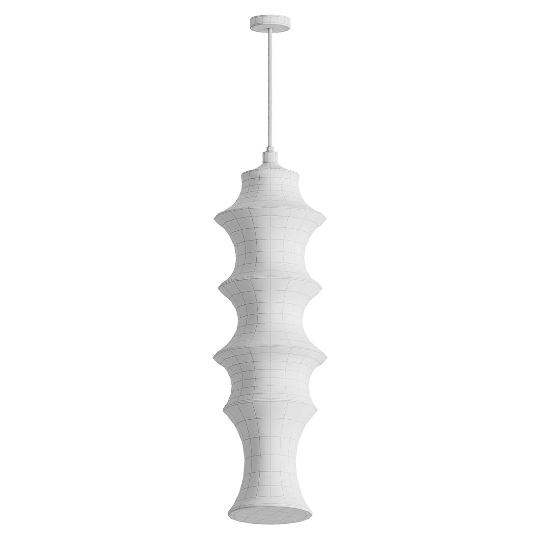 Yael 5 Silk Pendant Light 3D Model for Corona | CGMood