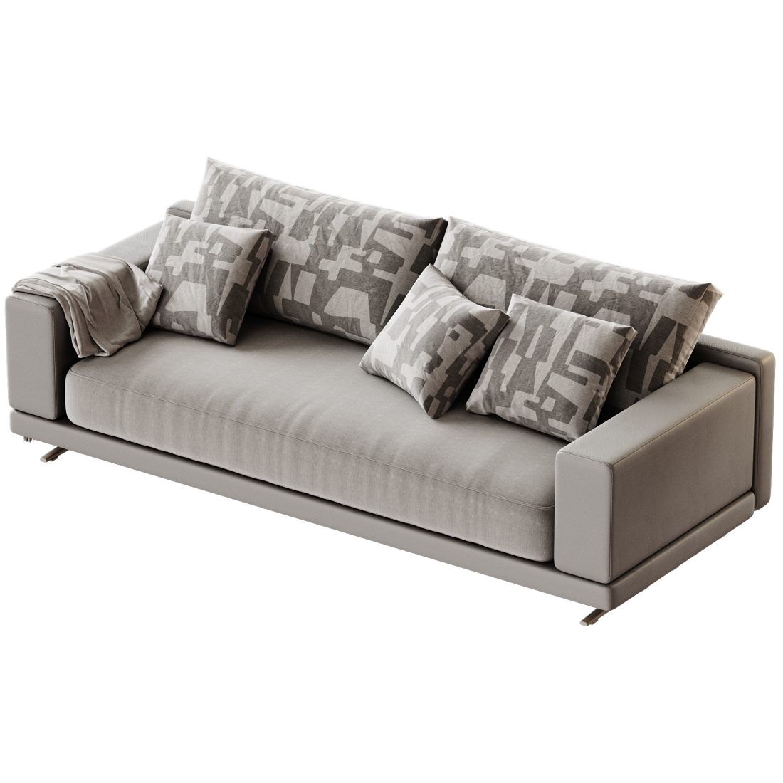 Mondrian Sofa - 3D Model for Corona