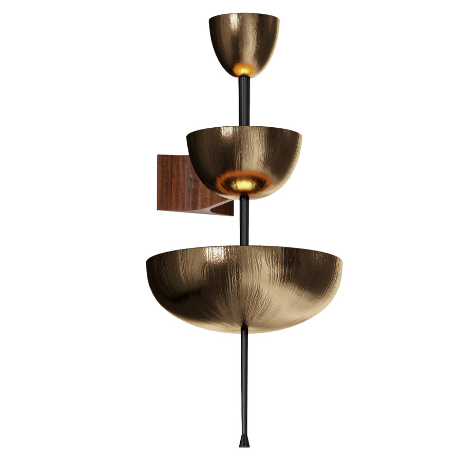 Achille Salvagni Simposio Single Bronze Sconce 3D Model for Corona | CGMood