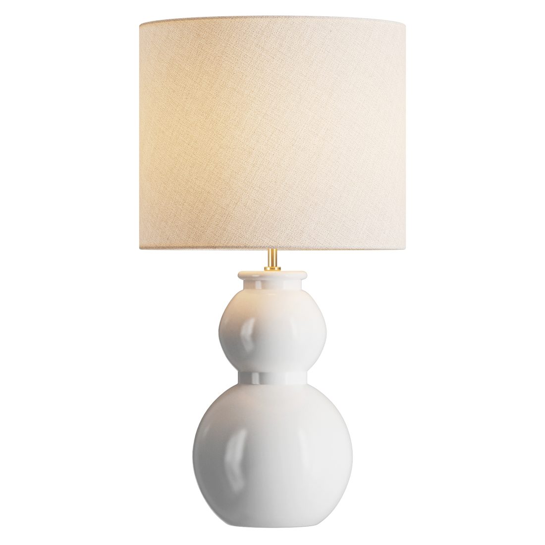 Truett Table Lamp - 3D Model for Corona