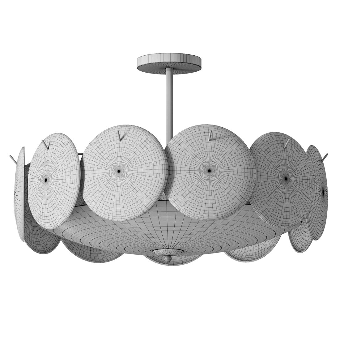Pembridge Ceiling Light 3D Model for Corona | CGMood
