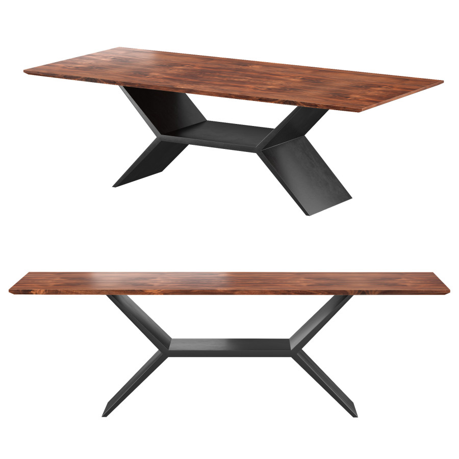 Jacob Dining Table With Vertex Base 3D Model for VRay, Corona | CGMood