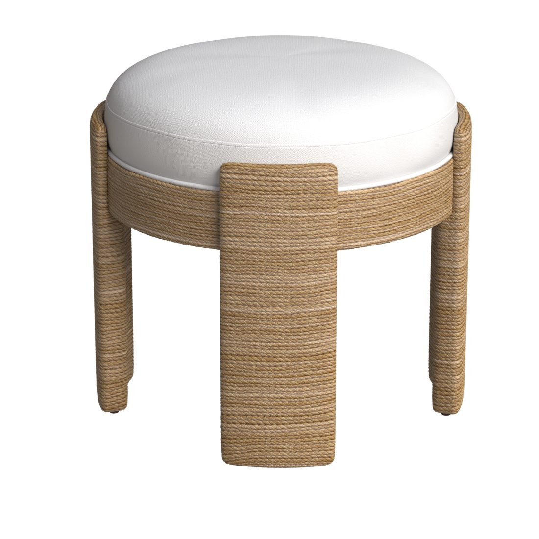 Palecek Faye Ottoman 3D Model for Corona | CGMood