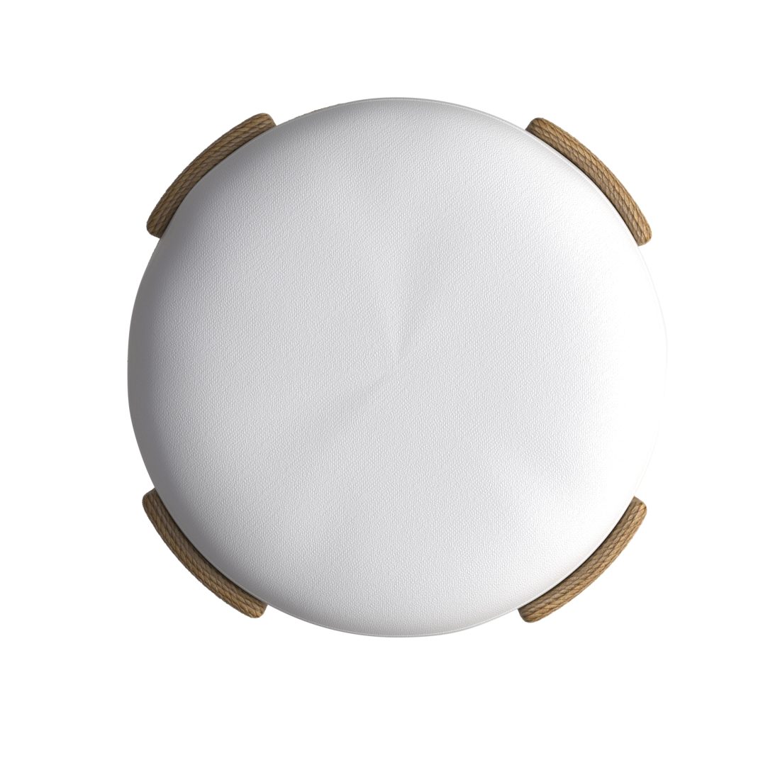 Palecek Faye Ottoman 3D Model for Corona | CGMood