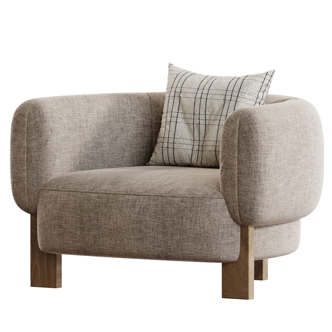 Biart Armchair 3D Model for Corona | CGMood