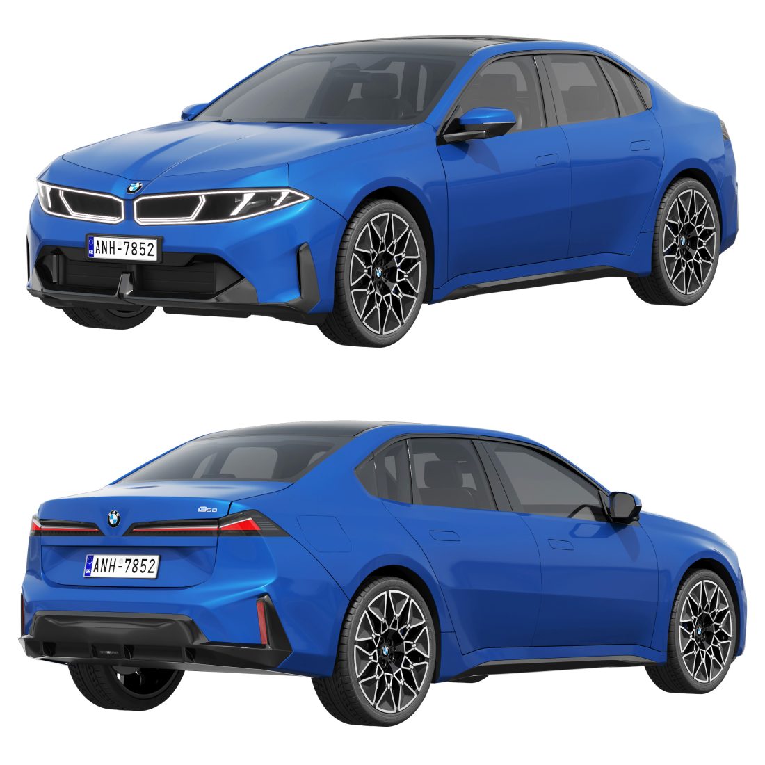 BMW I3 2027 3D Model for Corona | CGMood