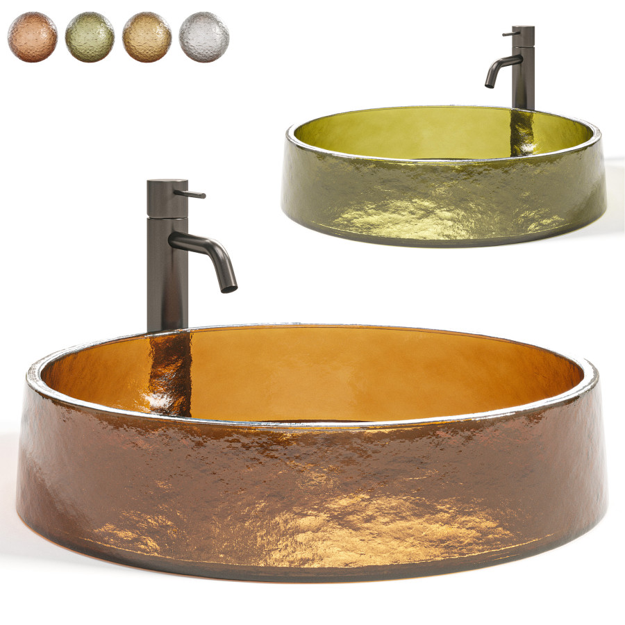 Agape Massicci Wash Basin 3D Model for VRay, Corona | CGMood