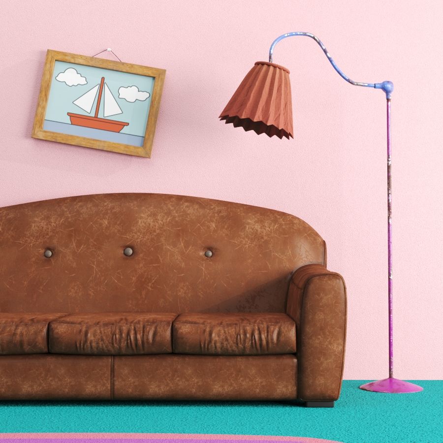 Simpsons Hall - 3D Model for Corona