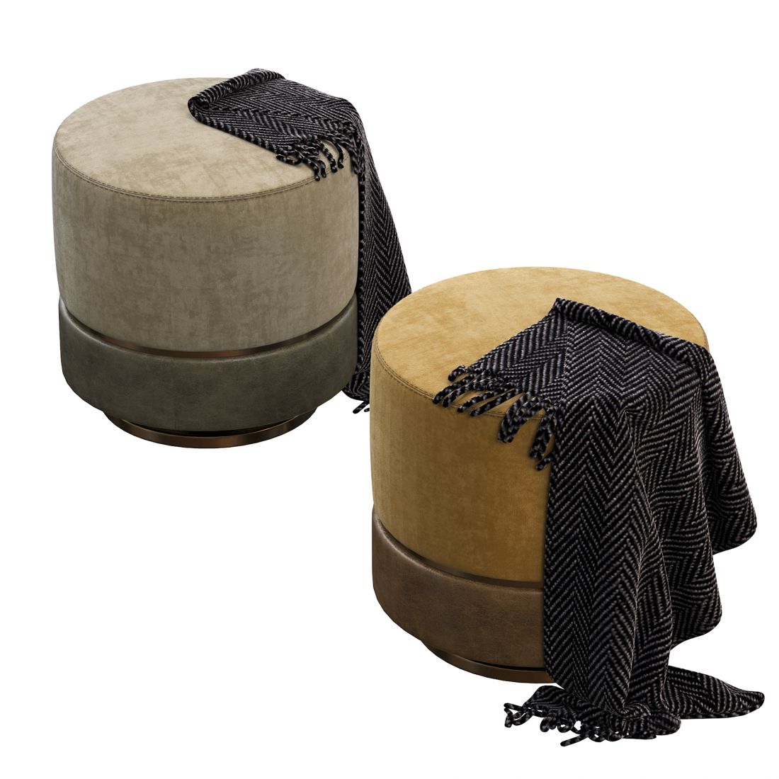 Pouf Frato 2020 - 3D Model for Corona