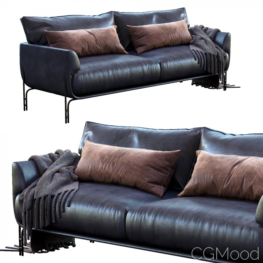 Moome Sofa Lucie - 3D Model for Corona