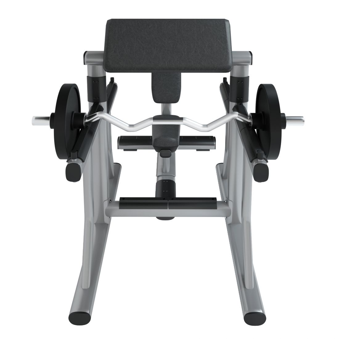 Life Fitness Signature Arm Curl Bench 3D Model for VRay | CGMood