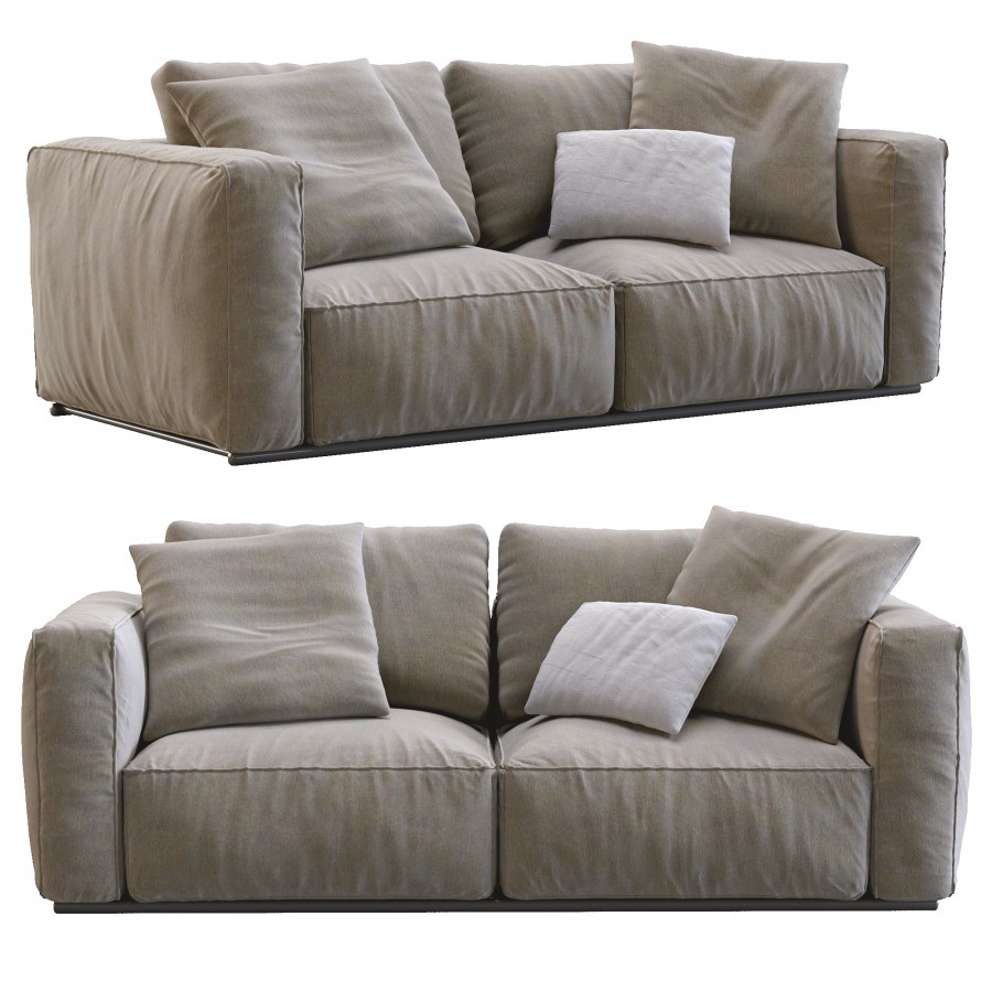 Poliform Sofa Shangai - 3D Model for Corona